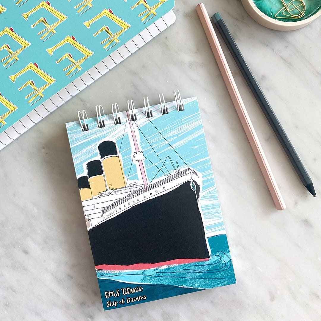 RMS Titanic A6 Notebook/sketchbook Teacher Gift Stationery Gift - Etsy