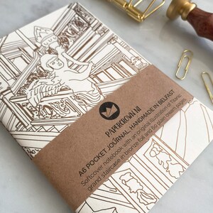 Titanic Notebook Handmade in Belfast With Bronze Foiling Titanic Grand ...