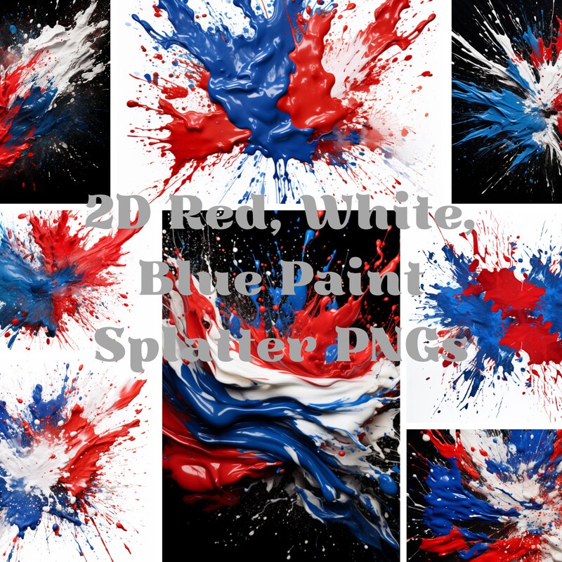 Blue Artwork - Etsy