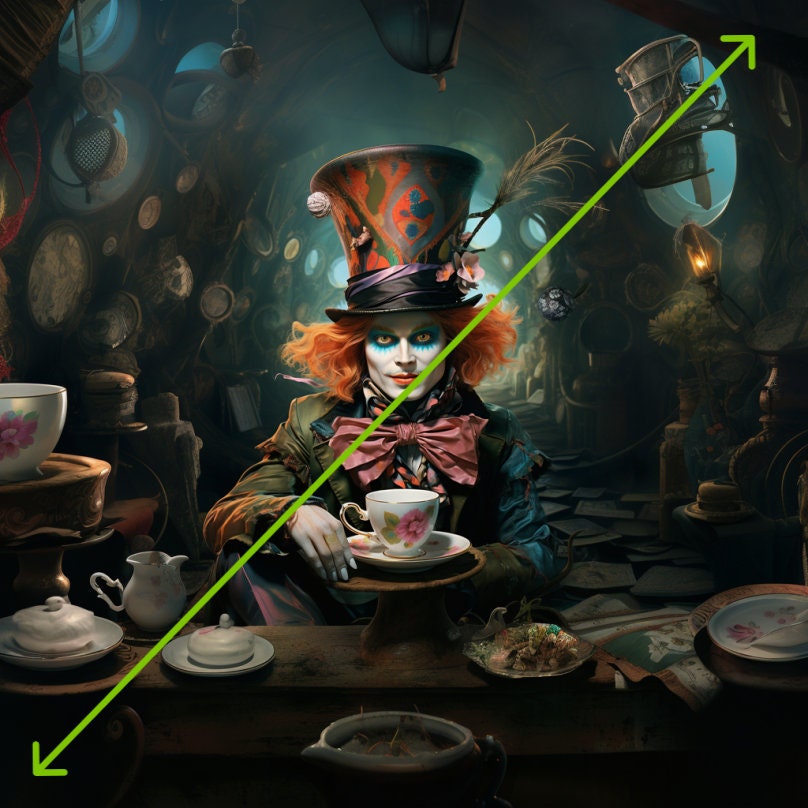 Mad Hatter Character PNG Bundle Digital Download, Clip Art, Sublimation ...