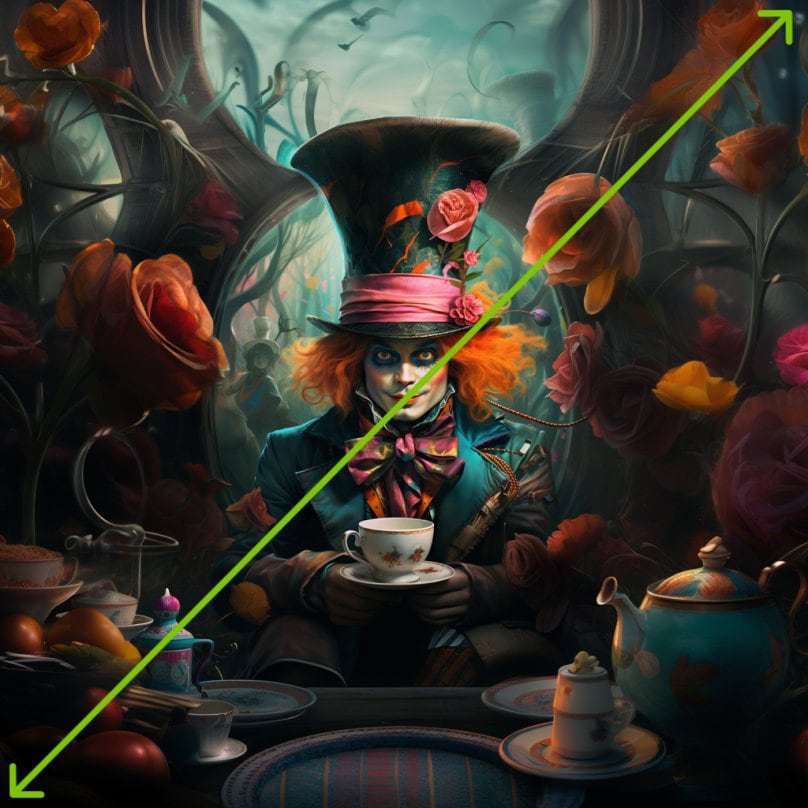 Mad Hatter Character PNG Bundle Digital Download, Clip Art, Sublimation ...