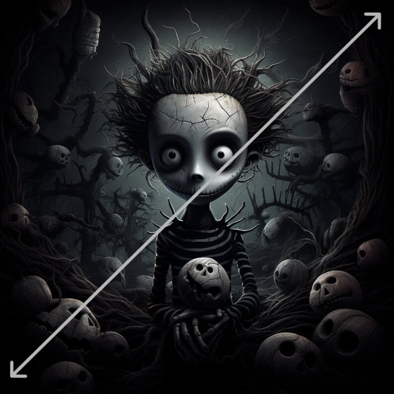 Halloween Nightmare PNG Bundle Digital Download, Clip Art, Sublimation ...