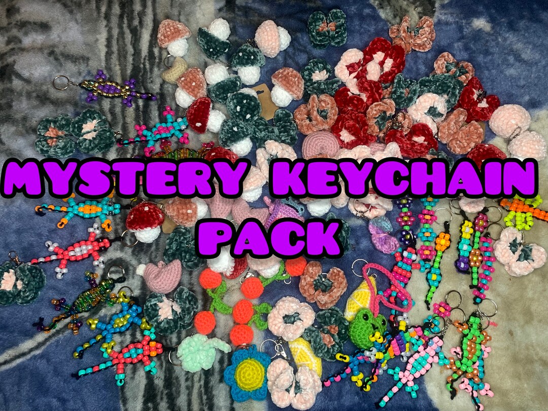 Mystery Keychains Pack - Etsy