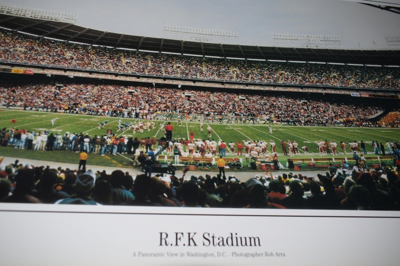 Washington Commanders Football Team Panoramic Picture Poster of RFK ...