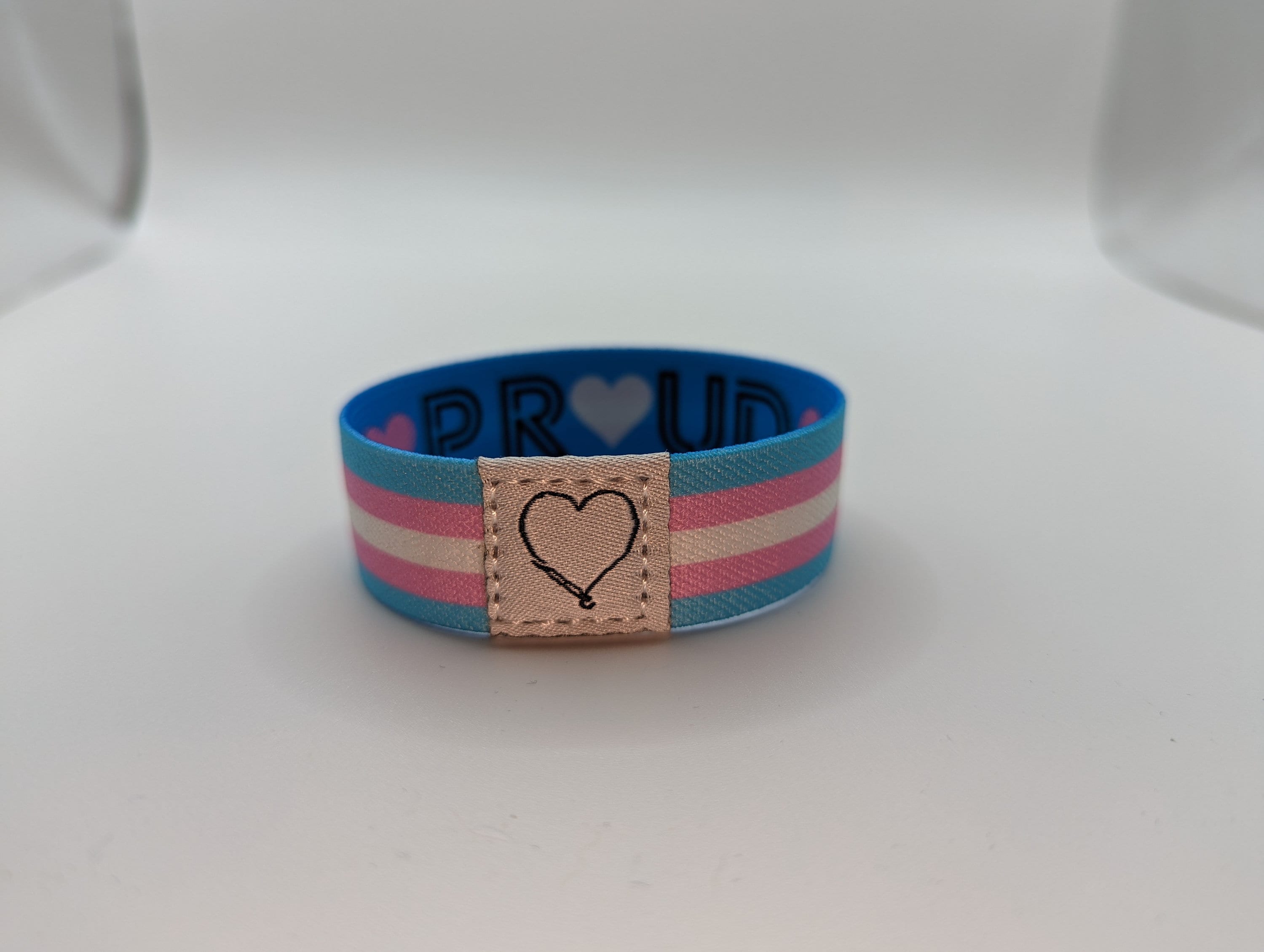 Transgender Pride Reversible Wristband Trans - Etsy