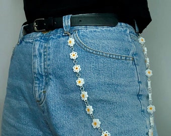 Flower Chain Belt | Etsy