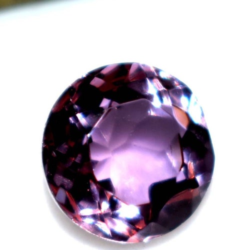 Round Cut Alexandrite Wedding Rings Color Changing Gemstone | Etsy