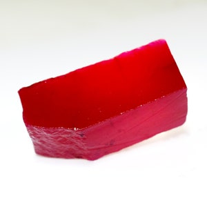 Red Ruby Rough Gemstone 247 Ct Natural Certified Loose Gemstone Uncut ...
