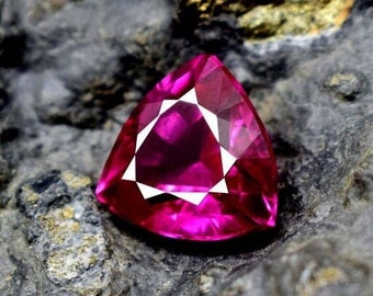 Loose Trillion Ruby - Etsy