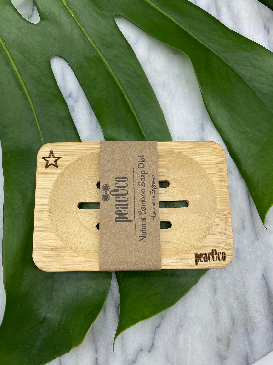 Personalized Handmade Natural Engraved Bamboo Soap Dish - Etsy UK