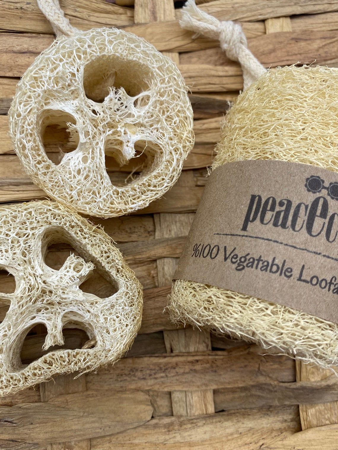 Organic Natural Loofah luffa vegan loofah loofa natural | Etsy