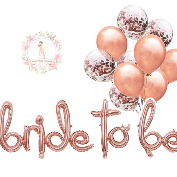 Gold Bride Balloon - Etsy