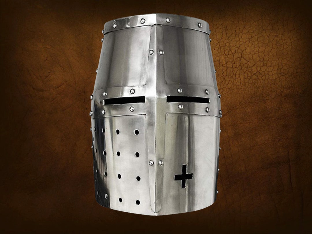 Medieval Templar Crusader Knight Armor Helmet Greek Roman Spartan ...