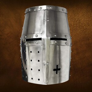 Medieval Templar Crusader Knight Armor Helmet Greek Roman Spartan ...