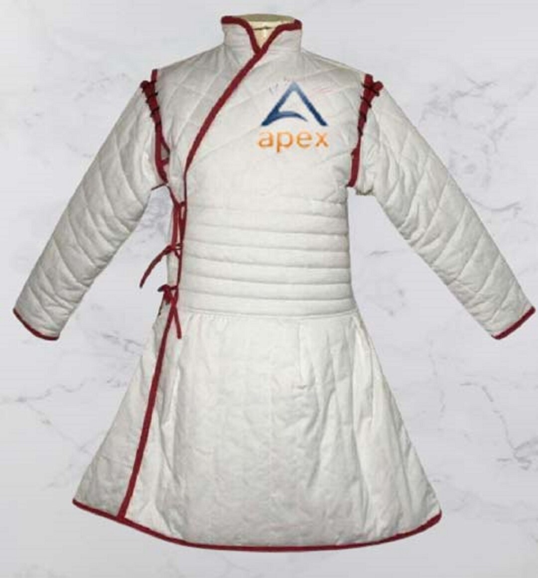 Superior Bear Gambeson Medieval White Gambeson for SCA Larp - Etsy