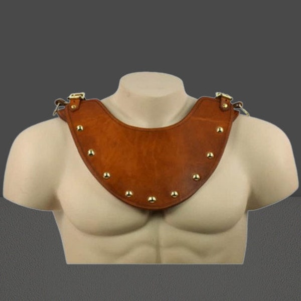 Leather Gorget - Etsy