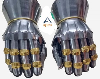 Medieval Knight Gauntlet - Etsy