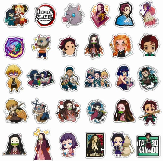 Stickers and Decals Anime Stickers - Etsy