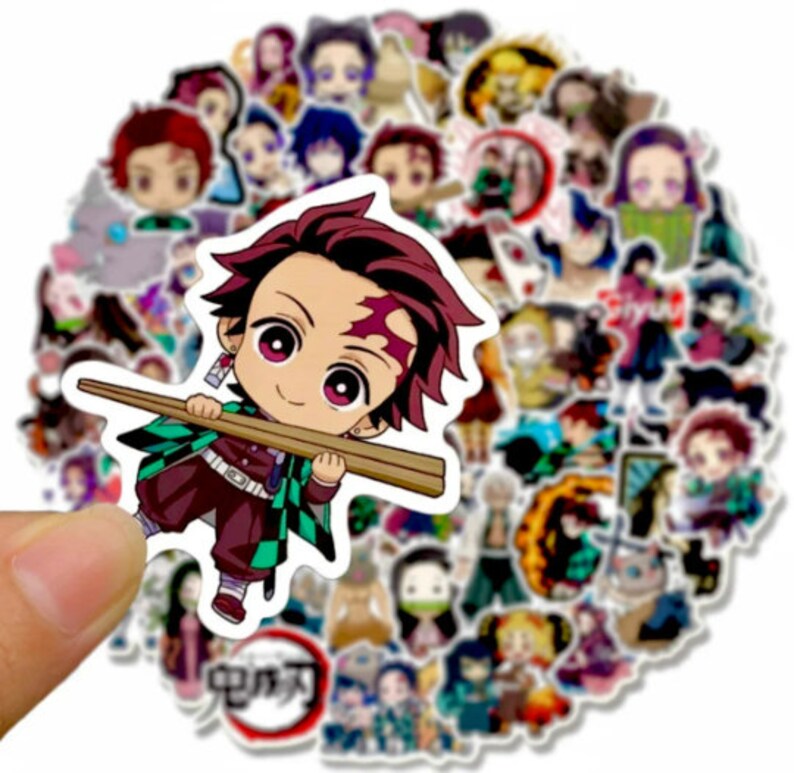 Stickers and Decals - Anime Stickers - Etsy