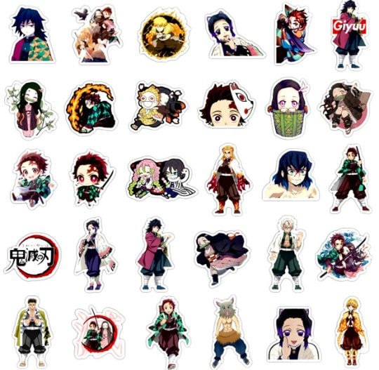 Stickers and Decals Anime Stickers - Etsy