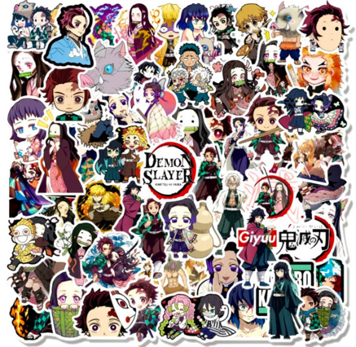 Stickers and Decals - Anime Stickers - Etsy