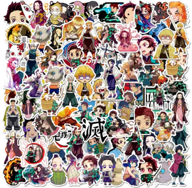Stickers and Decals Anime Stickers - Etsy