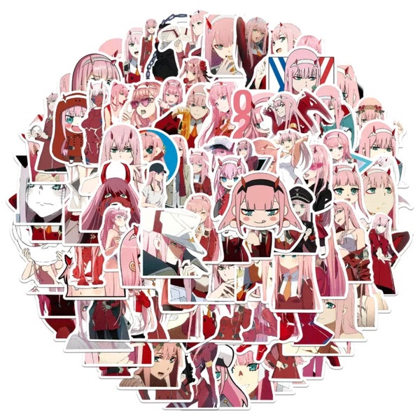 Zero Two Stickers - Etsy