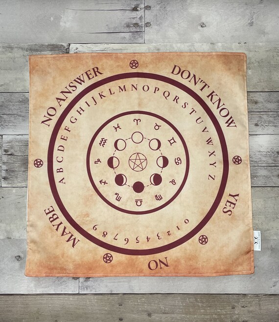 Pendulum Cloth Rune Casting Cloth Occult Altar Ritual Cloth | Etsy