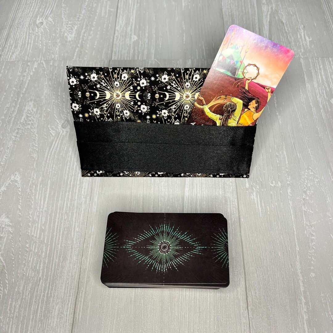 Fabric Tarot Card Stand, Daily Tarot Reading Stand, Unique Triple ...