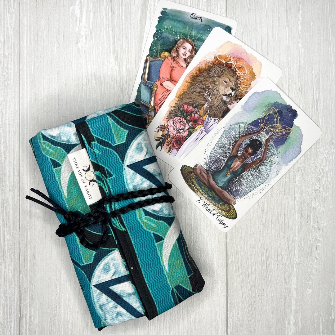 Water Symbol Tarot Wrap, Element Tarot Deck Storage Cloth, Tarot Card ...