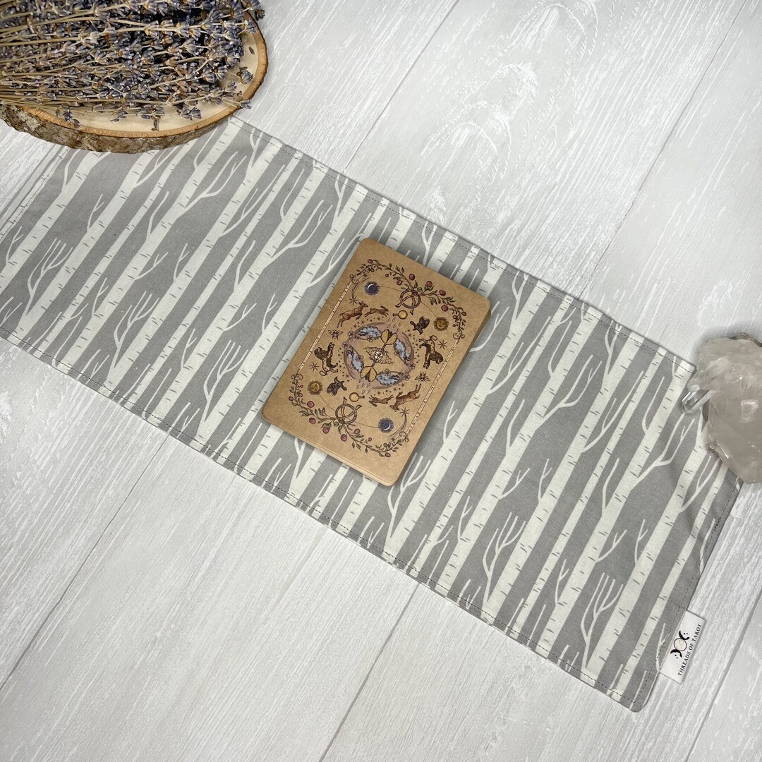 Rectangle Altar Cloth, Tarot Cloth, Ritual Rune Casting Mat, Tarot ...