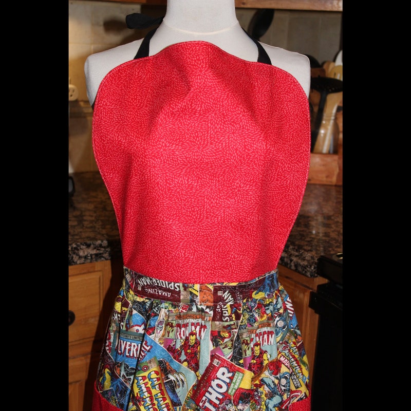 Super Hero Apron - Etsy