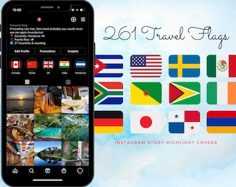 310 Instagram Flags, Highlight Covers Instagram Story Cover Icons of ...
