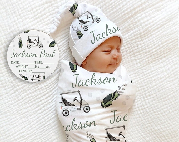 Baby Boy Golf Outfit, Toddler Boy Golf Outfit, Baby Boy Golf Gift, Golf ...