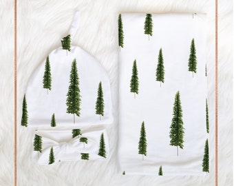Pine Tree Blanket | Etsy