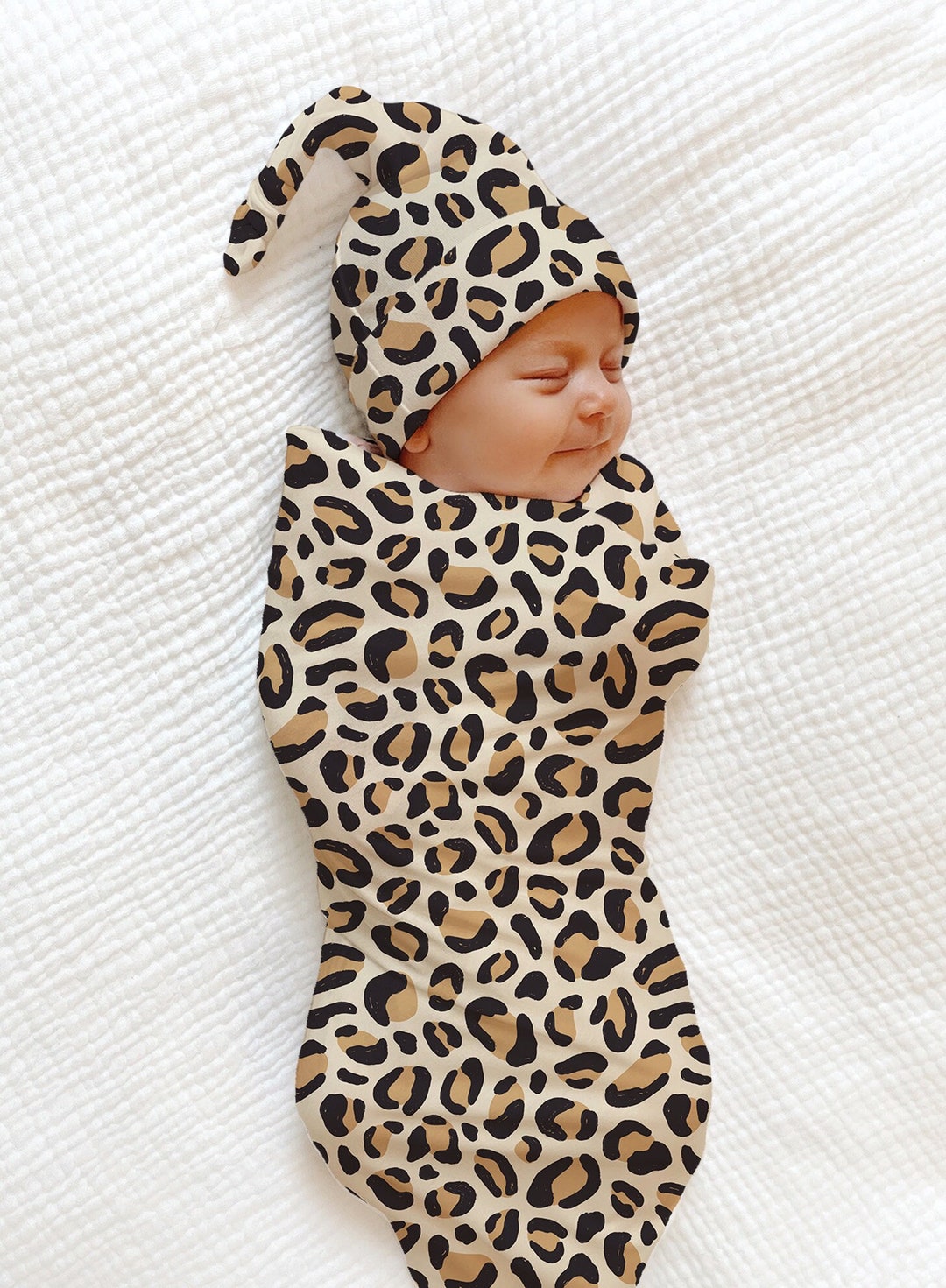 Leopard Animal Print Swaddle Blanket Jaguar Baby Shower Gift Newborn ...