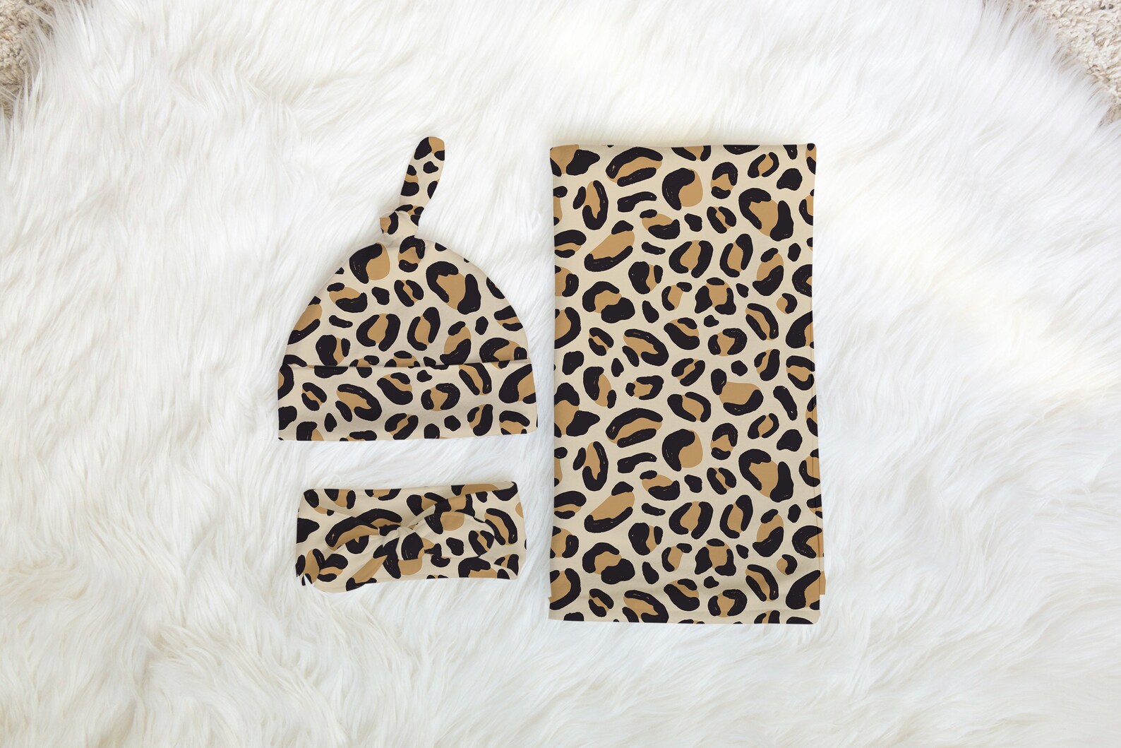 Leopard Animal Print Swaddle Blanket Jaguar Baby Shower Gift Newborn ...