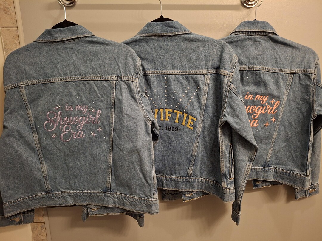 Womens Swiftie Style Denim Jacket - Etsy