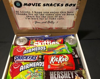 Movie Snack Box - Etsy