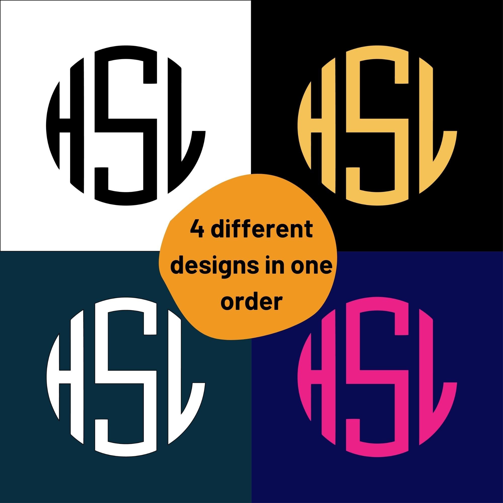 Custom Name Logo Monogram Initials Logo Minimal Tattoo - Etsy