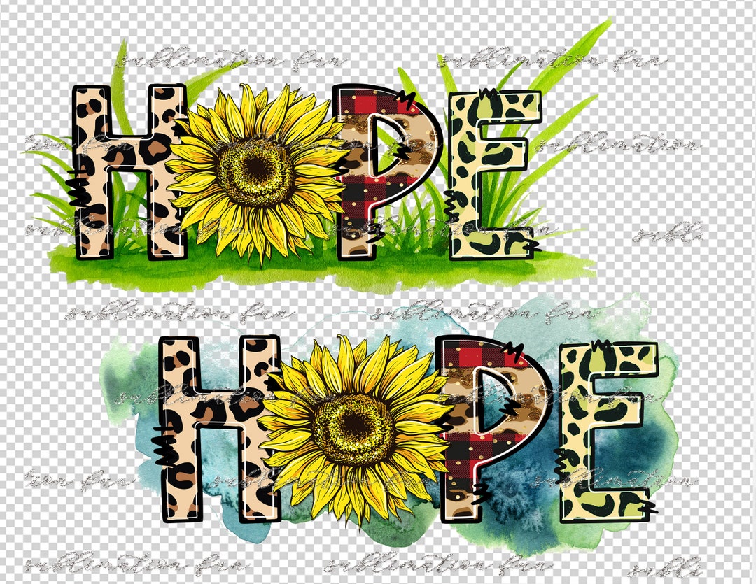 Hope Png, Inspirational Sublimation Designs Download. - Etsy
