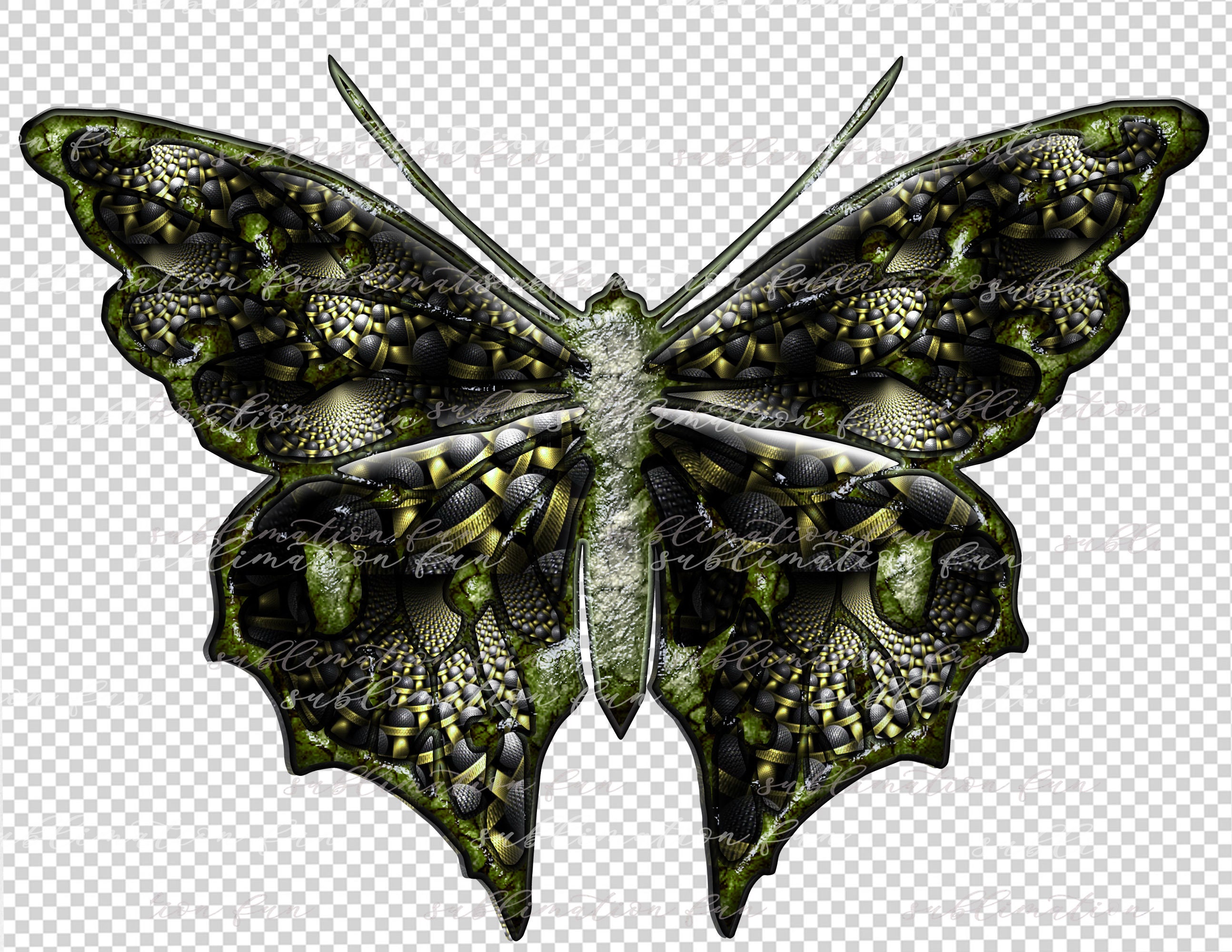 Dark Butterfly Art