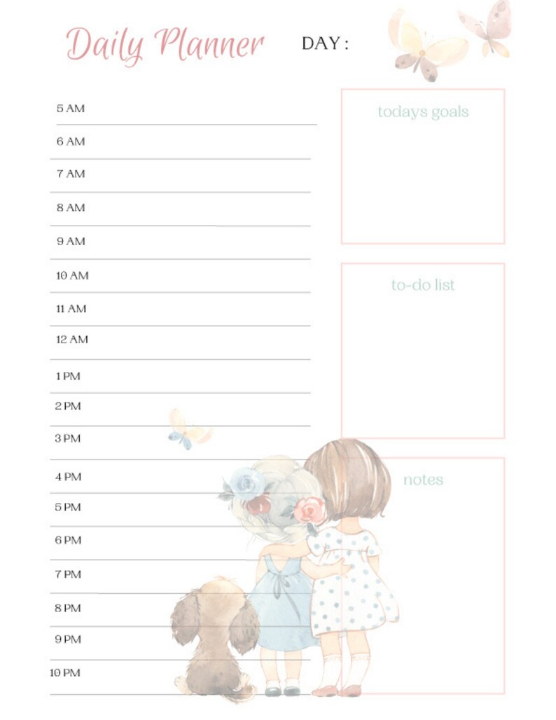 Best Friends Planner Bundle 8.5x11 - Etsy