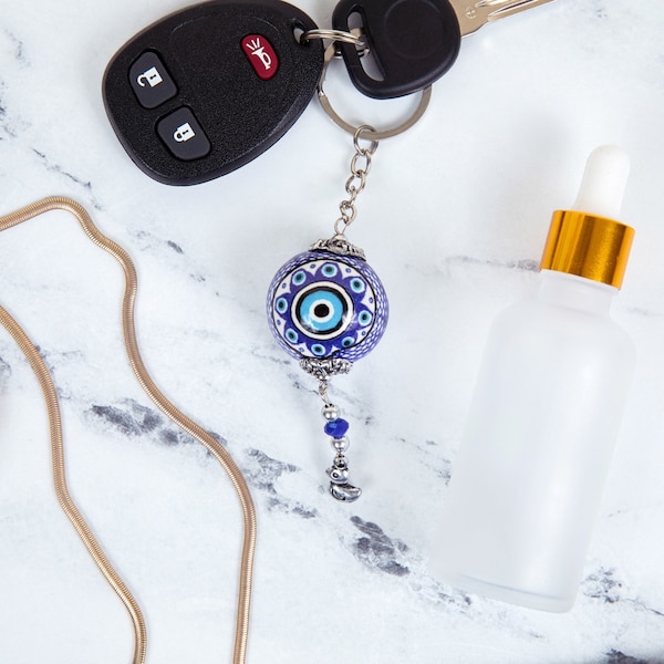 Ceramic Keychain - Etsy