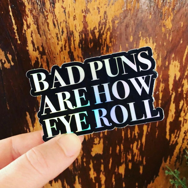 Bad Pun - Etsy