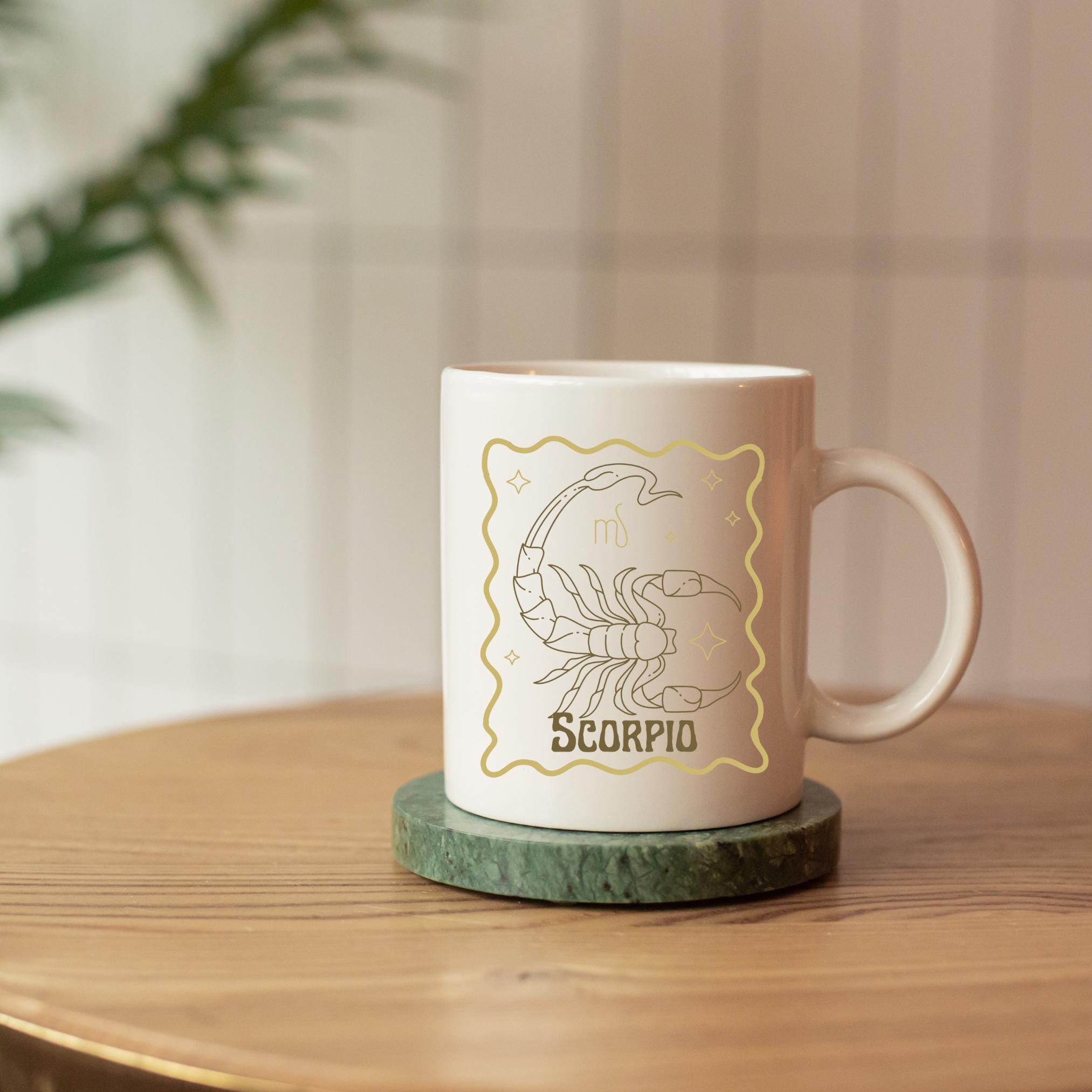Scorpio Horoscope Mug Zodiac Coffee Cup Astrology Tea Mug Gift for ...