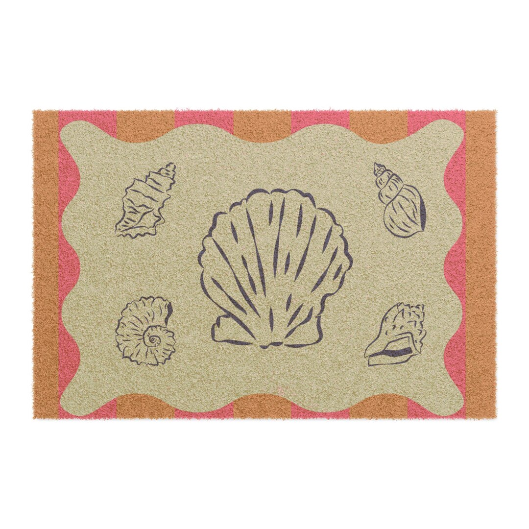 Beach House Doormat, Coastal Fishermancore Welcome Mat, Ocean Breeze ...