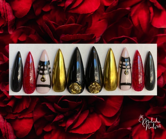 Yor Inspired Nails | Etsy