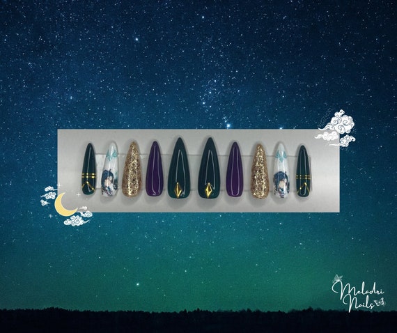 Video Game Inspired Nails - Etsy