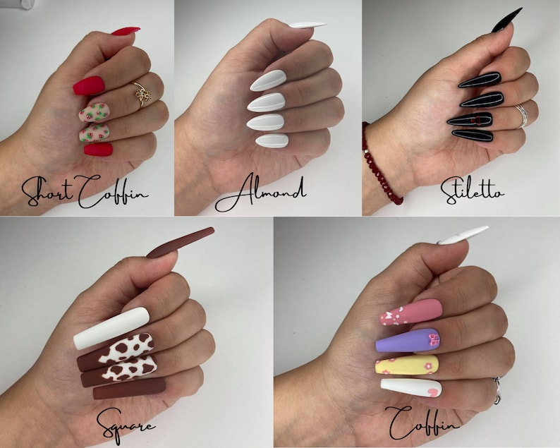 Raiden Inspired Nails - Etsy